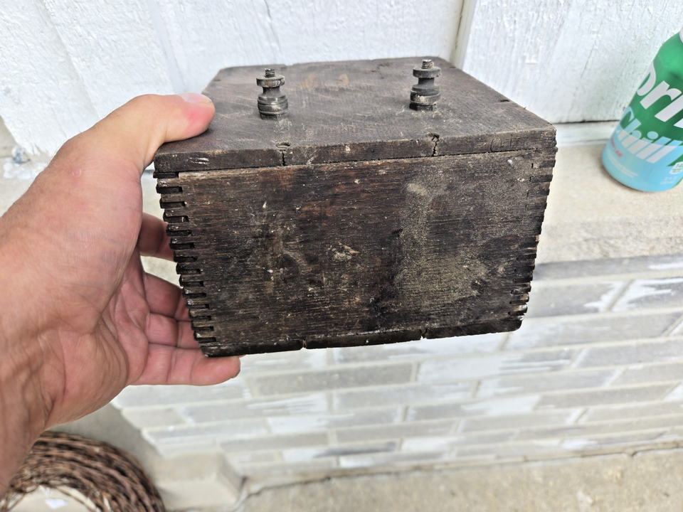 VTG Dual Buzz Coil Ignition Box Car Trembler Wells Gas Engine Double ...