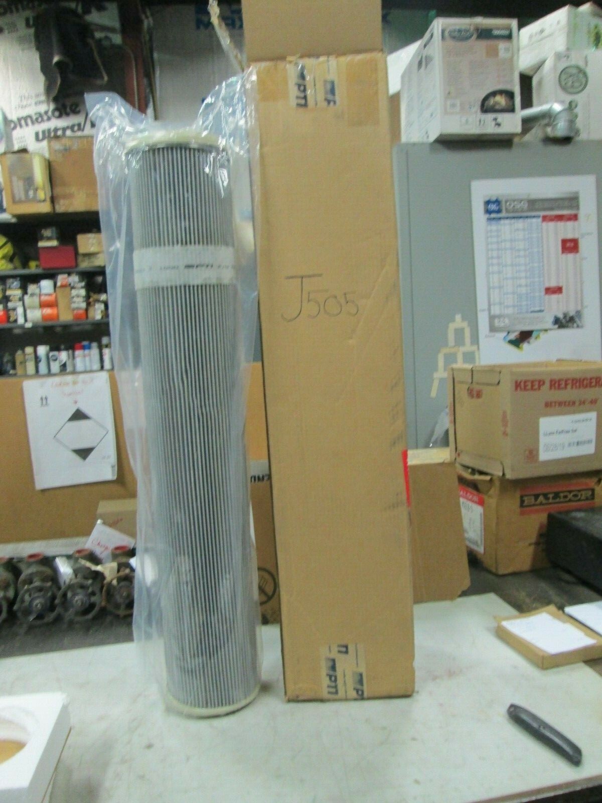 PTI Technologies, Inc. Filter Element P/N: RH83-250-HG 36" Tall 6-1/2 ...