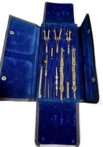 Vintage Drafting Tool Set - 1819 Made in Germany | eBay