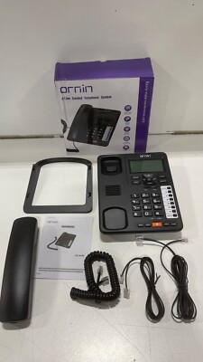 White Ornin 2-Line Corded Telephone Systems Conference Calls 2 Way ...
