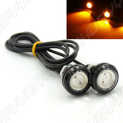 4x Amber LED Grille Fog Lights Raptor Style For Toyota FJ Cruiser ...