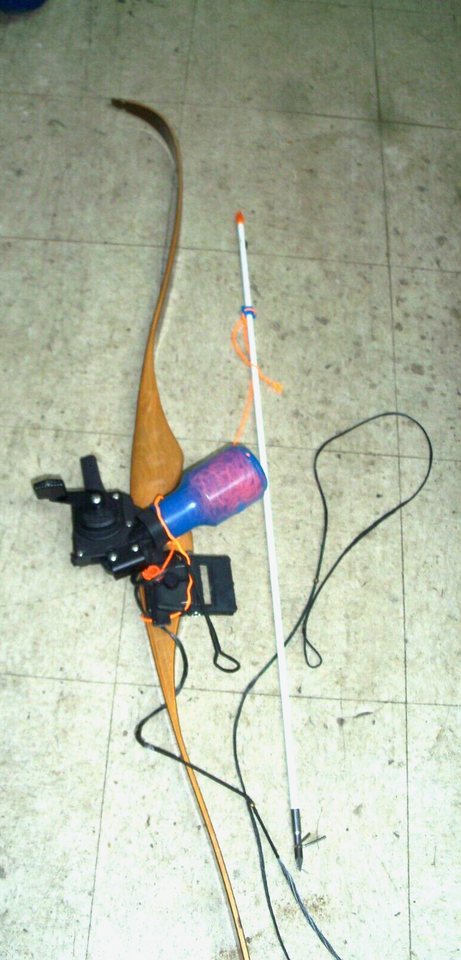 VINTAGE BEAR ARCHERY STAG HUNTER BOW FISHING RECURVE BOW APPROX. 58" 45 ...