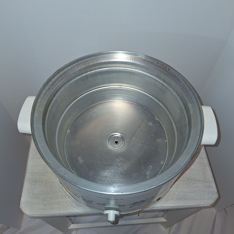Vintage Rival Crock Pot Stoneware Slow Cooker Model 3355 Heating Base ...
