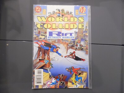 DC Comics – WORLDS COLLIDE – Rift between worlds | eBay