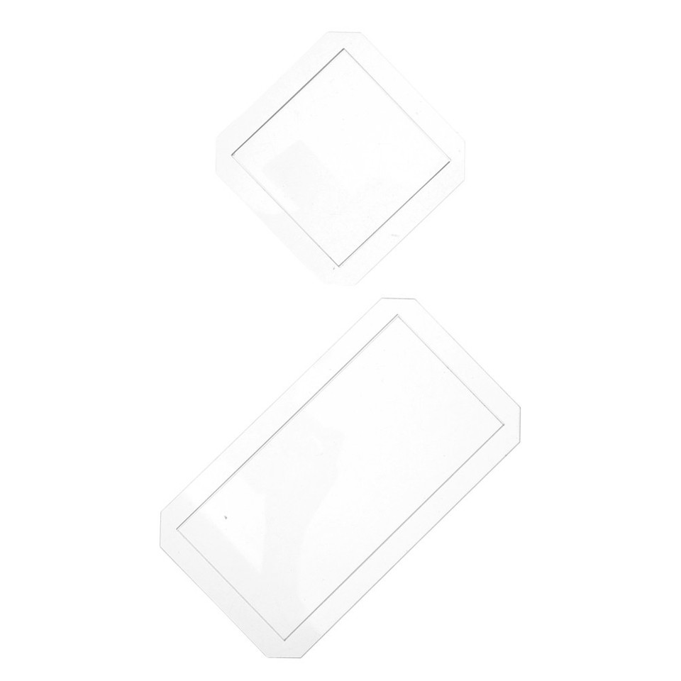 4pcs Transparent Quilting Templates Acrylic Rectangle Sewing Patchwork ...