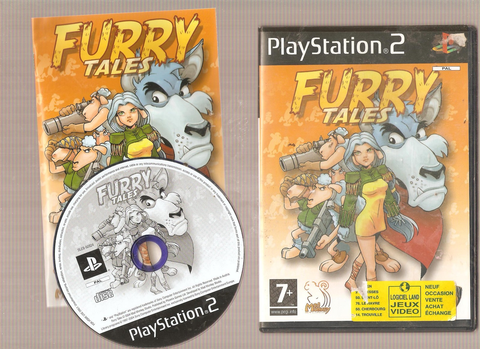 Furry Tales PlayStation 2 PAL - Prix - Photo - Présentation