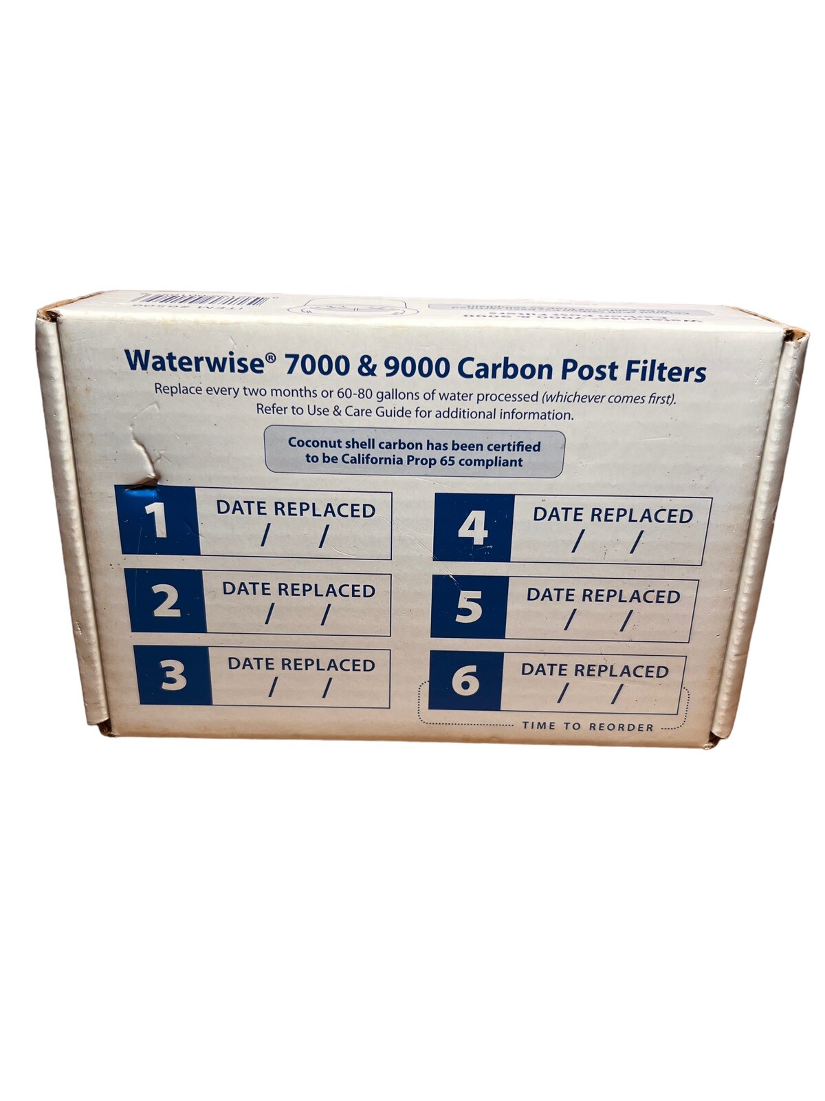 Waterwise Carbon Post Filters for 7000 Distillers 6 Pack for sale ...