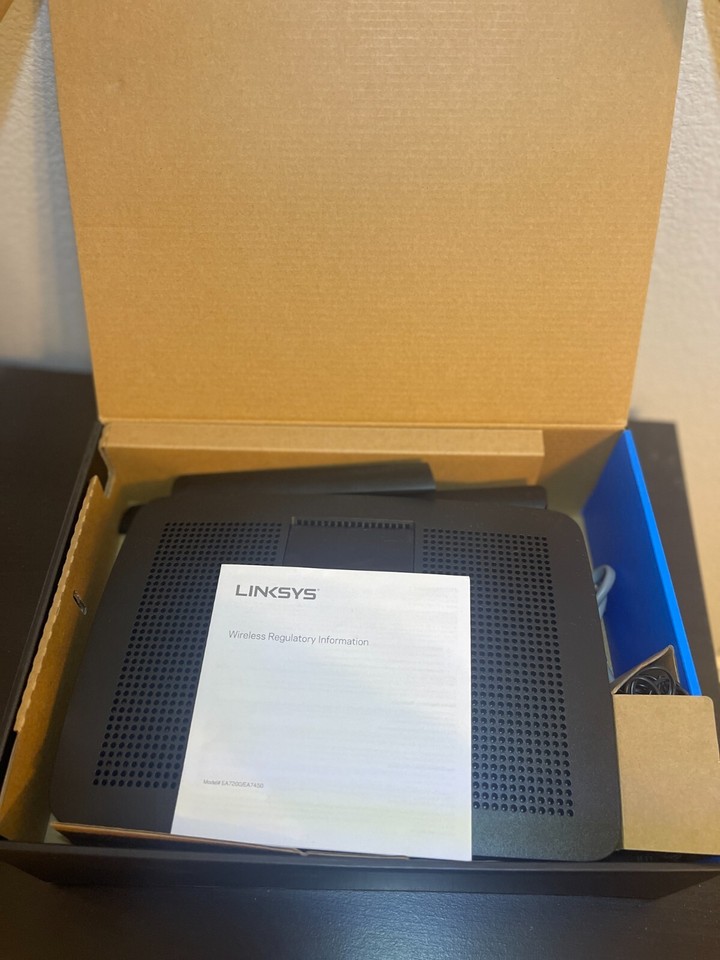 Linksys EA7450 Max-Stream Dual-Band AC1900 Wi-Fi 5 Router (Open Box ...