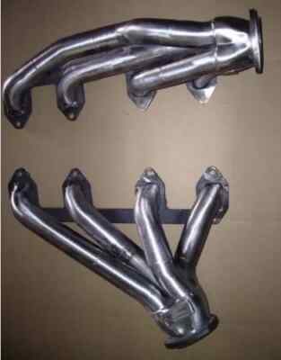 Big Block Ford FE 352 428 Mustang Plain Steel Exhaust Headers Sanderson ...