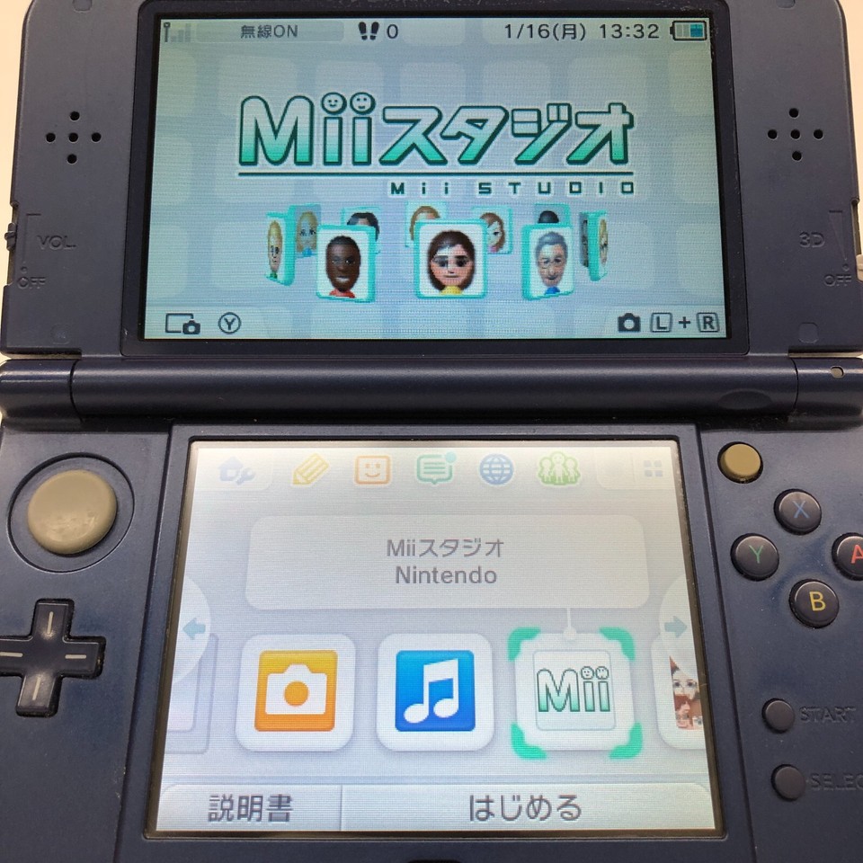 Nintendo New 3DS LL Console only Blue w/Box NTSC-J Tested 1day Ship ...