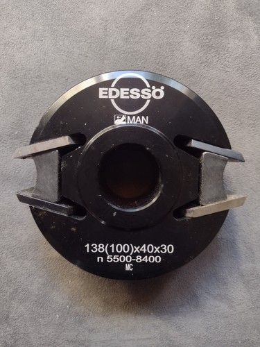 New Edessö Edesso Man 138 100X40X30 SPINDLE MOULDER CUTTER BLOCK HEAD ...