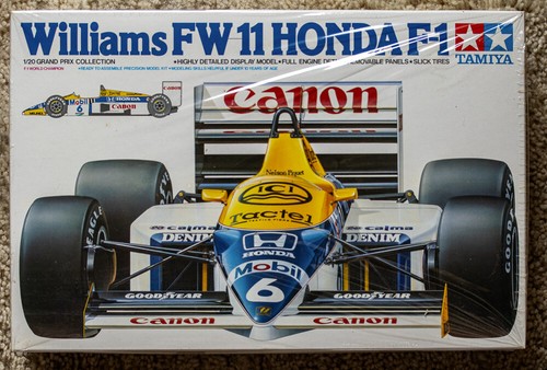 Tamiya 1:20 Williams FW11 - Open Box - Complete - Front Wing Assembled ...
