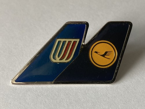 LUFTHANSA UNITED AIRLINES PIN BADGE 1990s | eBay