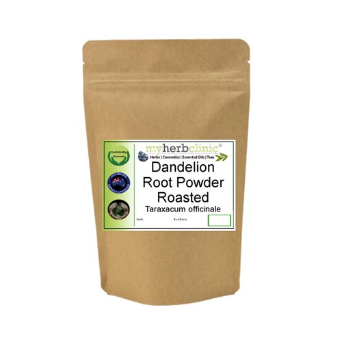 MY HERB CLINIC ® ROASTED DANDELION ROOT POWDER - HEALTHY COFFEE ...