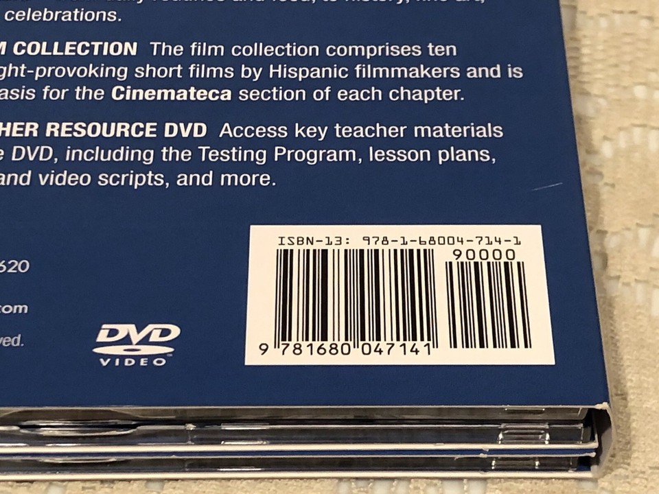 Descubre 3, Lengua y Cultura del Mundo Hispanico TEACHER'S DVD SET by ...