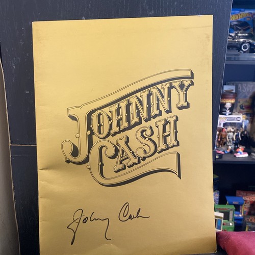 Johnny Cash Signed Program | eBay