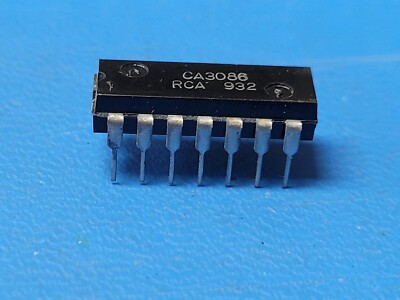 (1 PC) CA3086 RCA RF Small Signal Bipolar Transistor 0.05A 5-Element NPN DIP-14 | eBay