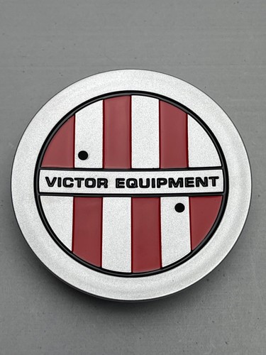 Victor Equipment Silver W/Red Checker Snap In Wheel Center Cap CCVIC ...
