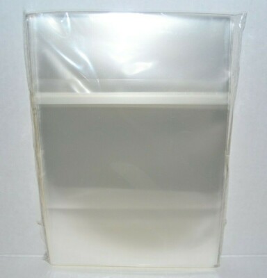100 CD DVD Cases 14mm Cellophane Plastic Bags Sleeves Sony PlayStation ...