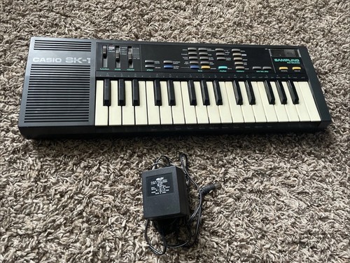 Casio SK-1 Sampling Keyboard Synthesizer Made in Japan Works See ...