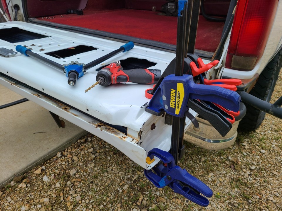 ONE Yield Designs '78-96 Bronco Tailgate Right Side Reinforcement Kit ...