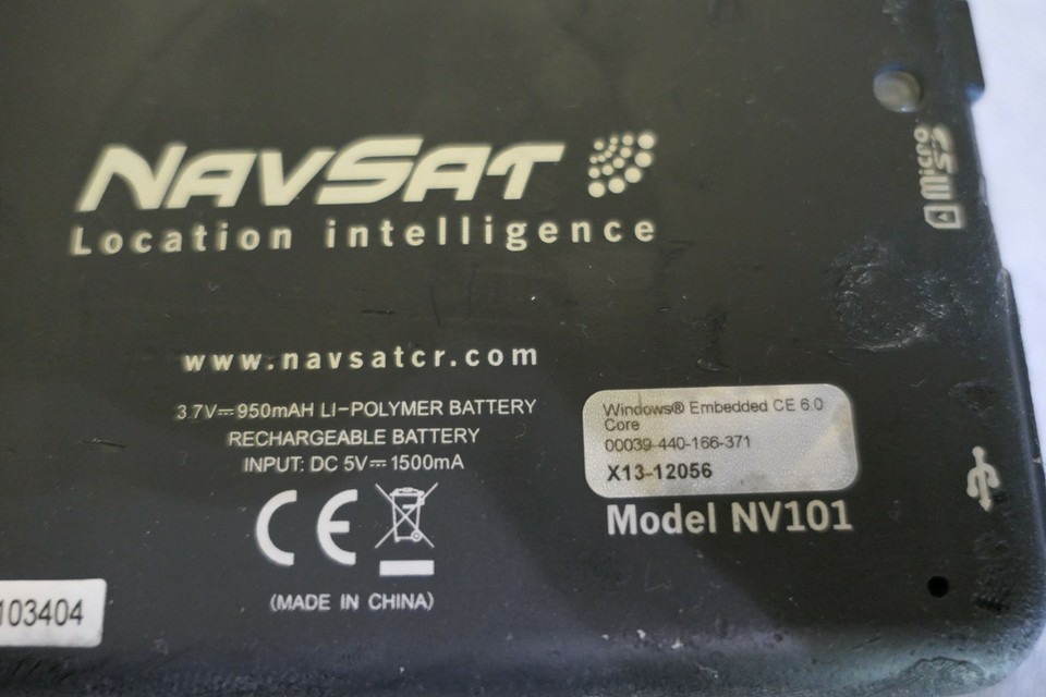 Working Navigator NV101 4.3" GPS Traffic NavSat Windows CE 6.0 Core ...