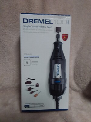 Dremel 100-N/6 Single Speed Rotary Tool Kit with 6 Accessories (NEW) | eBay