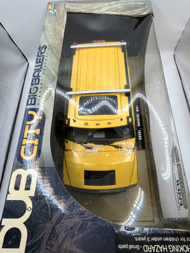 Dub City Big Ballers Diecast Hummer H2 Yell Spintek Spinners 1:18 | eBay