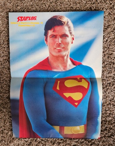 Starlog Classic #9 Superman III Gatefold Magazine Poster 1983 | eBay