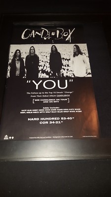 Candlebox You Rare Original Radio Promo Poster Ad Framed! | eBay