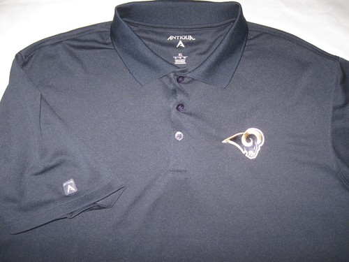 St. Louis Rams Polo Shirt Antigua Men's XL Los Angeles NFL Football ...