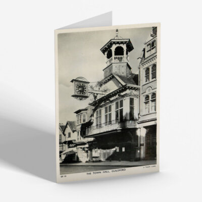 GREETING CARD - Vintage Surrey - The Town Hall, Guildford | eBay UK