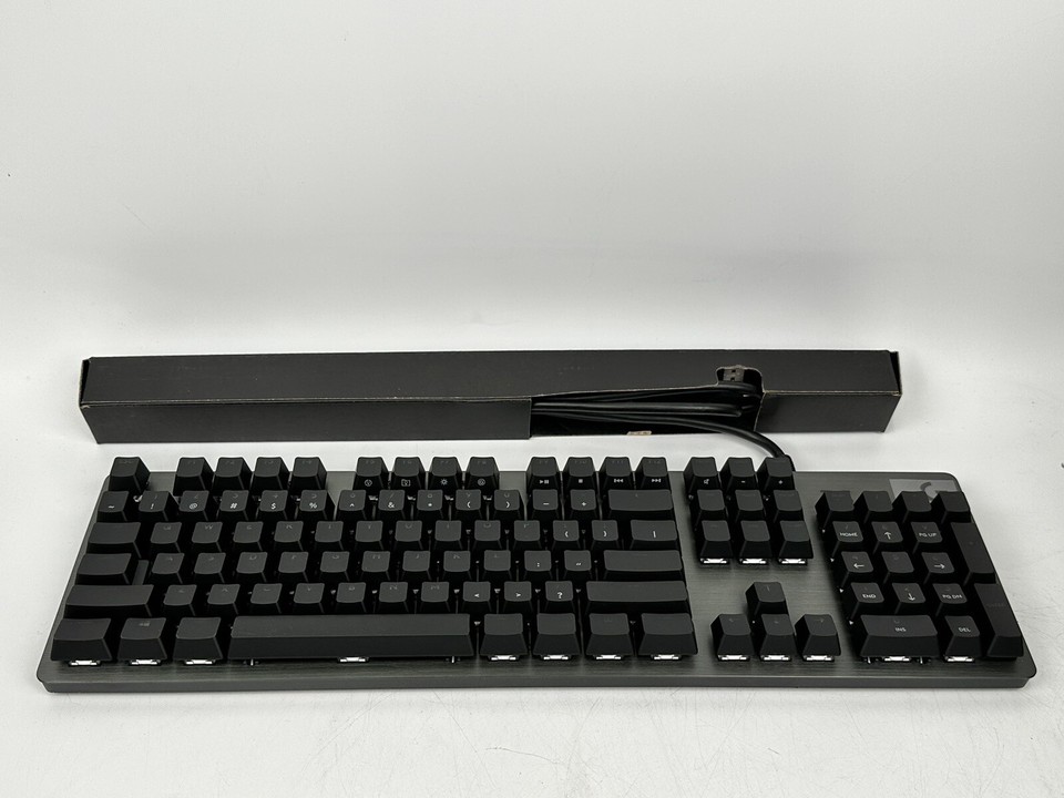 Logitech G512 Carbon RGB Wired Gaming Keyboard GX Brown Tactile Y-U0034 ...