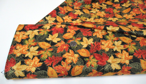 Timeless Treasures quilt-craft fabric FALL LEAVES autumn 10 yds (cm ...