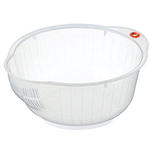 Plastic Japanese Rice Washing Bowl with Strainer, 2 quart 2-Quart | eBay