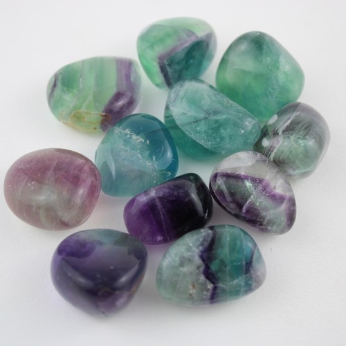 Rainbow Fluorite Tumbled Stone Crystal Healing Reiki [ Rainbow Fluorite Tumbled | eBay