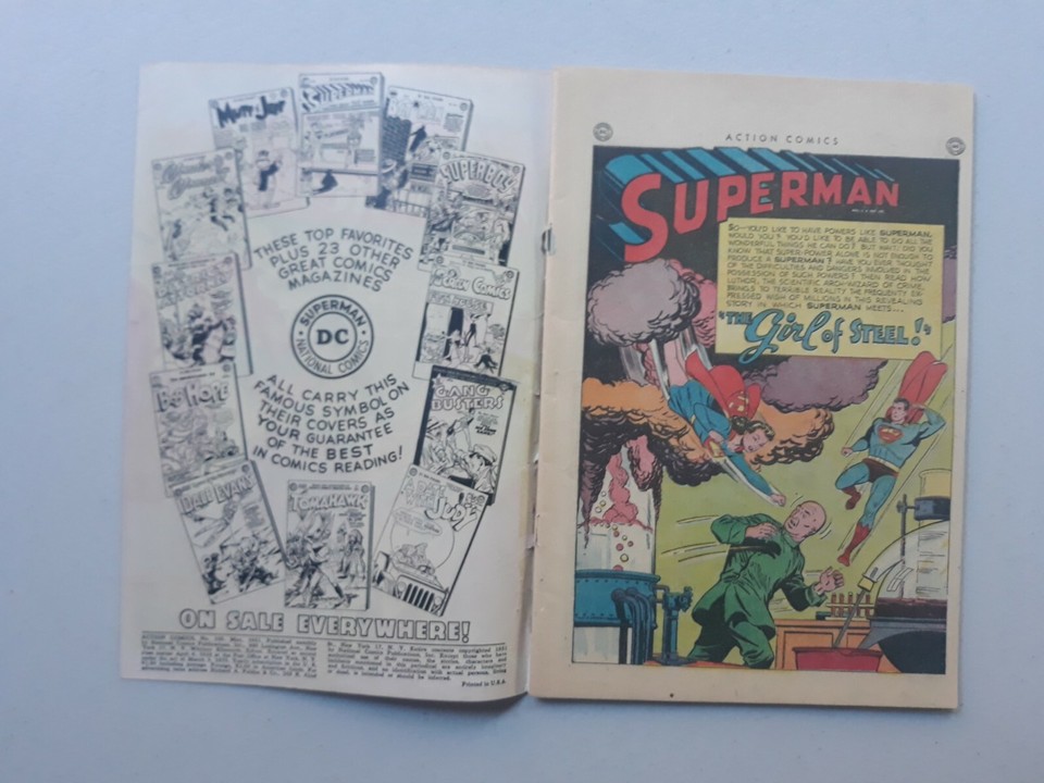 Action Comics 156 DC Comics Golden Age Superman 1951 Scarce | eBay