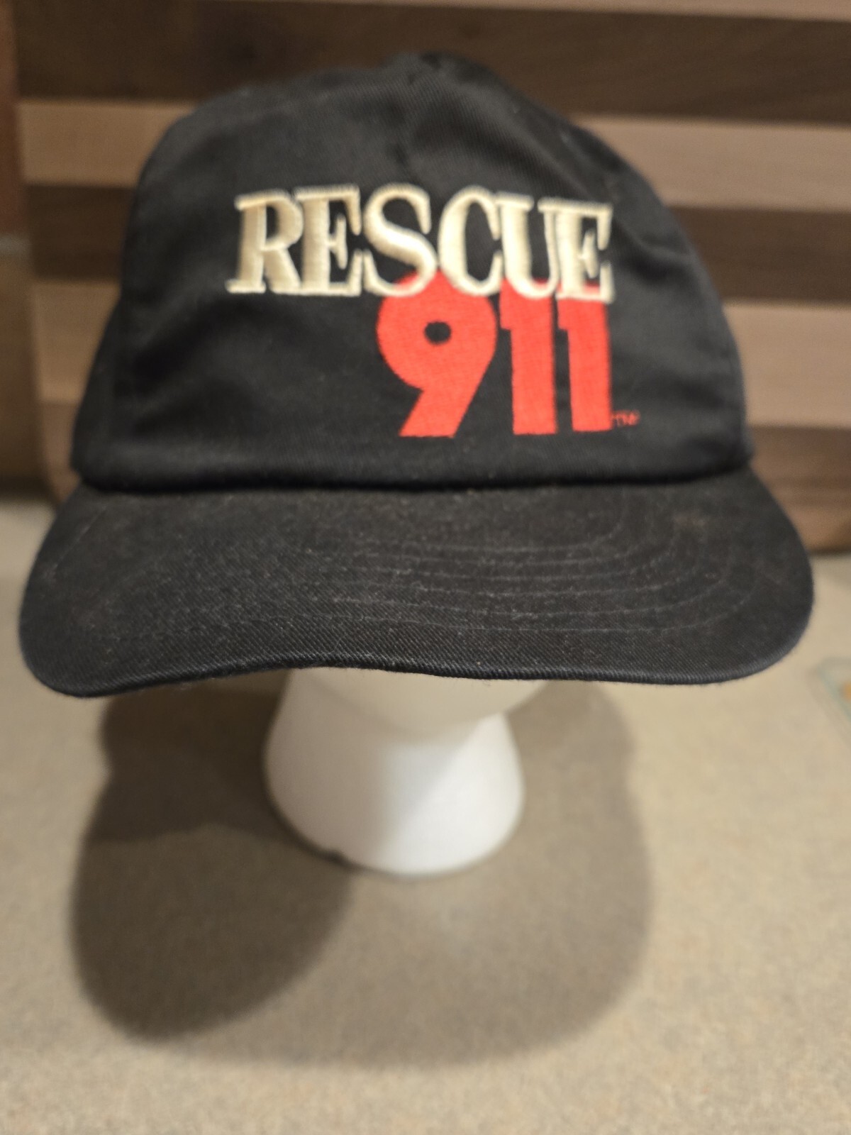 Vintage Rescue 911 Black 80s 90s TV Show Promo Adjust… - Gem