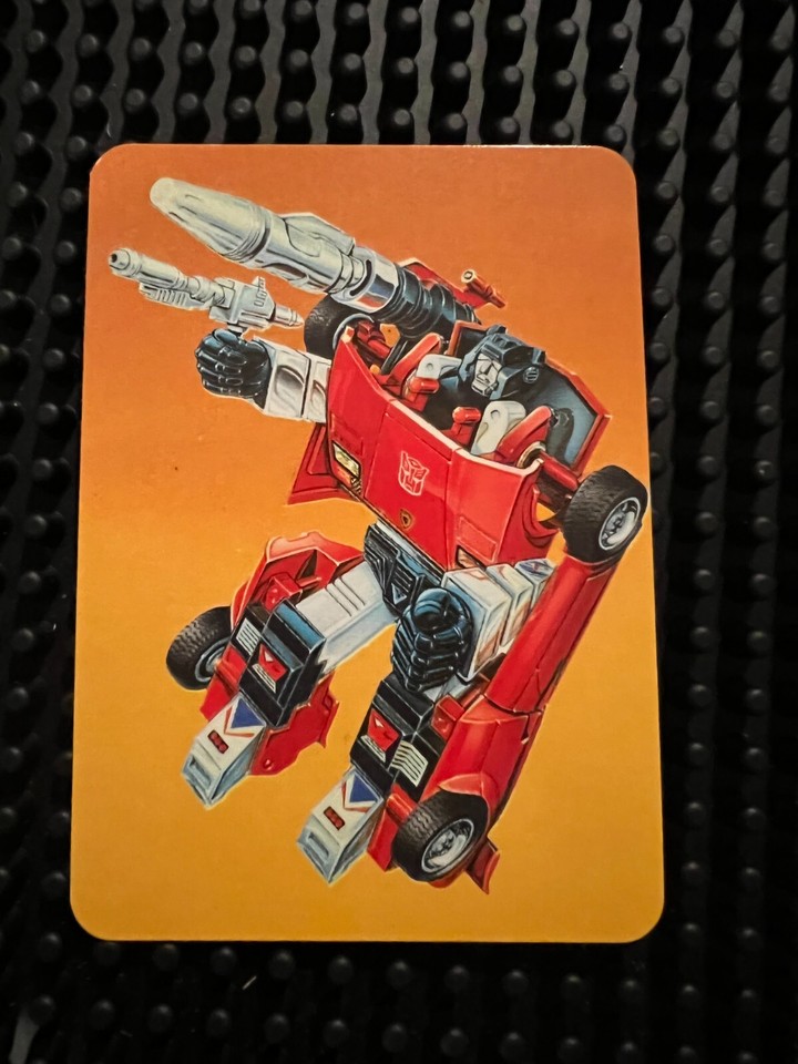1985 Hasbro Transformers Action Cards Trading Cards Complete Your Set U ...