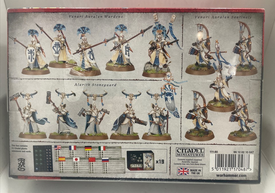 Warhammer Age Of Sigmar Warcry: Lumineth Realm-Lords NEW IN BOX SEALED ...