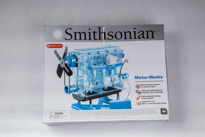 NEW Smithsonian Motor Works 4-Cylinder Engine Model Kit Physical ...