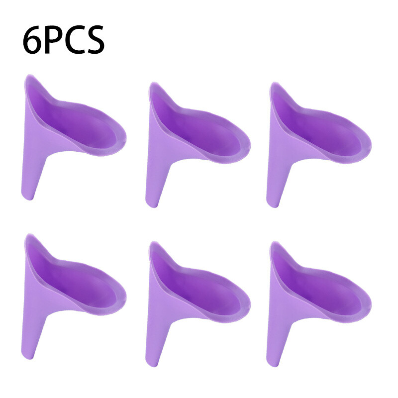 6x Portable Female Woman Ladies She Urinal Urine Wee Funnel Camping ...