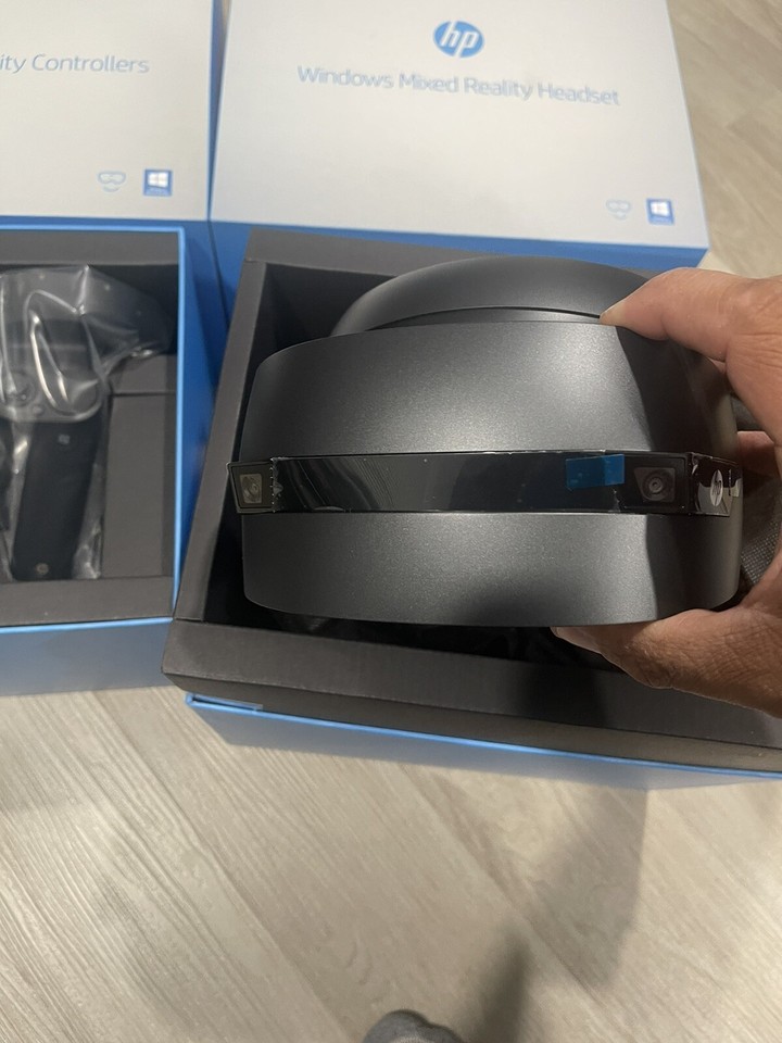 HP VR1000-100 Windows Mixed Reality (WMR) Headset with Controllers | eBay