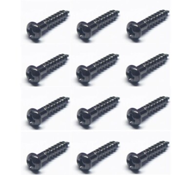 Cosmo Black Machine Head Screws For Ibanez Guitars (12) Made in Japan ...
