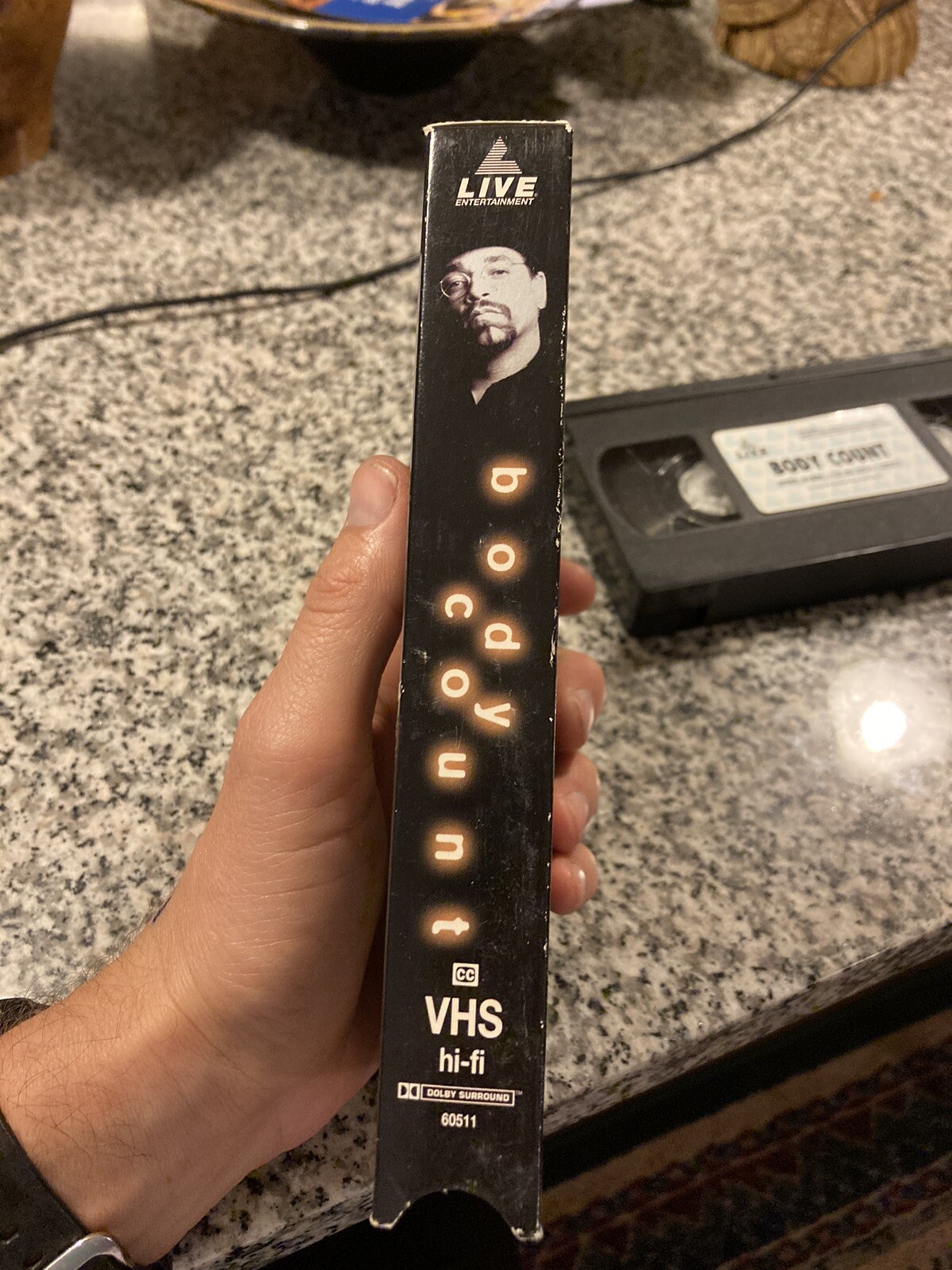 Body Count VHS Video Tape Alyssa Milano Justin Theroux Ice-T Kurt Voss ...