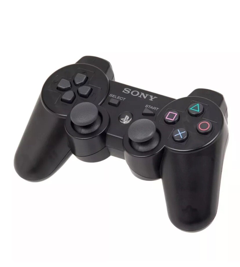 Black Wireless Bluetooth Video Game Controller Pad For Sony PS3 ...