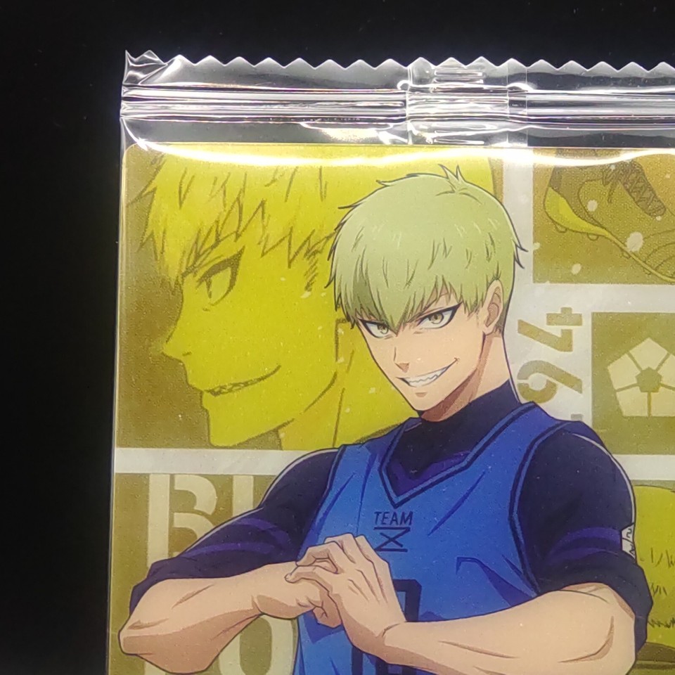 Jingo Raichi Blue Lock Wafer Card TCG Bandai New Football Soccer Anime ...