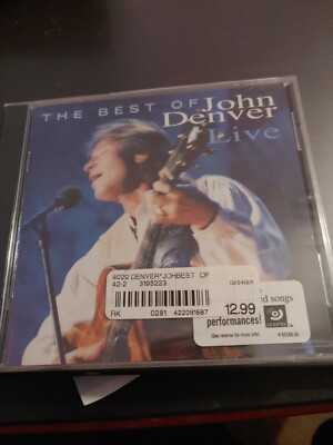 The Best of John Denver Live by John Denver (CD, Dec-2011, BMG ...