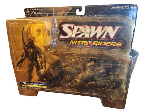 Spawn: Eclipse 5000 Gold Nitro Riders Figure - McFarlane Series 16 | eBay