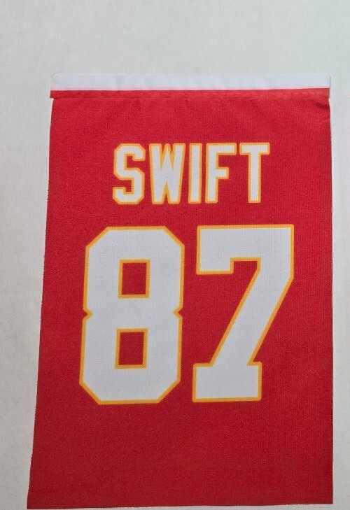 Taylor Swift Kansas City Chiefs 8x5.5 Inch Banner Flag | eBay